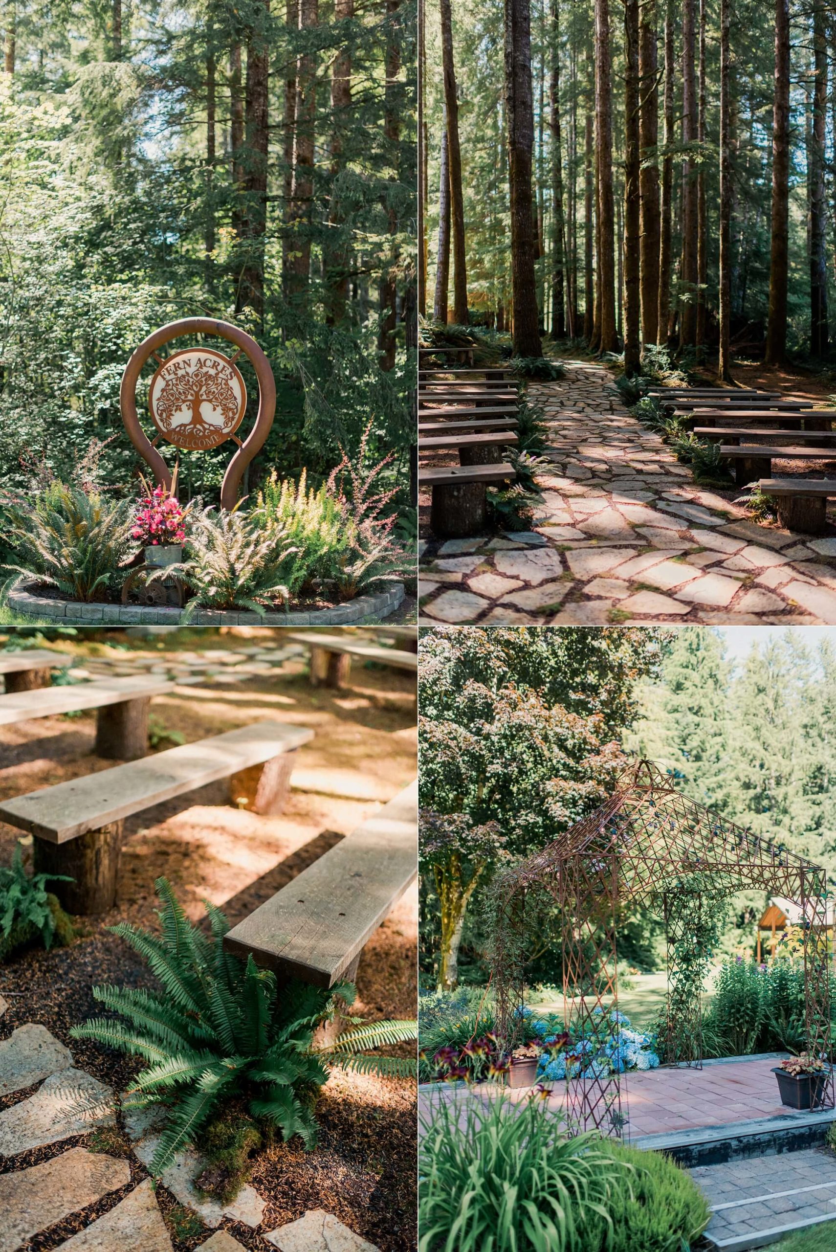 Fern Acres Wedding Venue | Forks WA Enchanting Forest